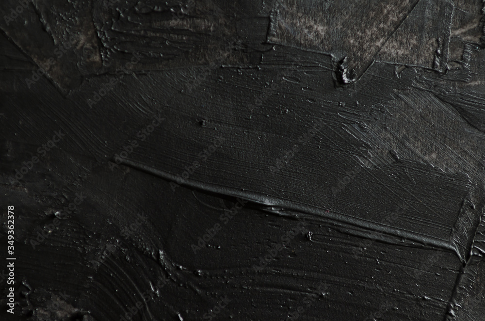 Black Oil Paint Texture