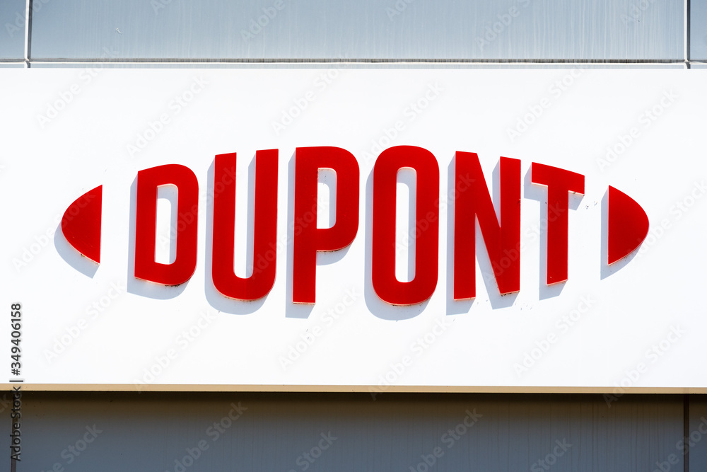 May 10, 2020 Sunnyvale / CA / USA - DuPont logo displayed at their ...