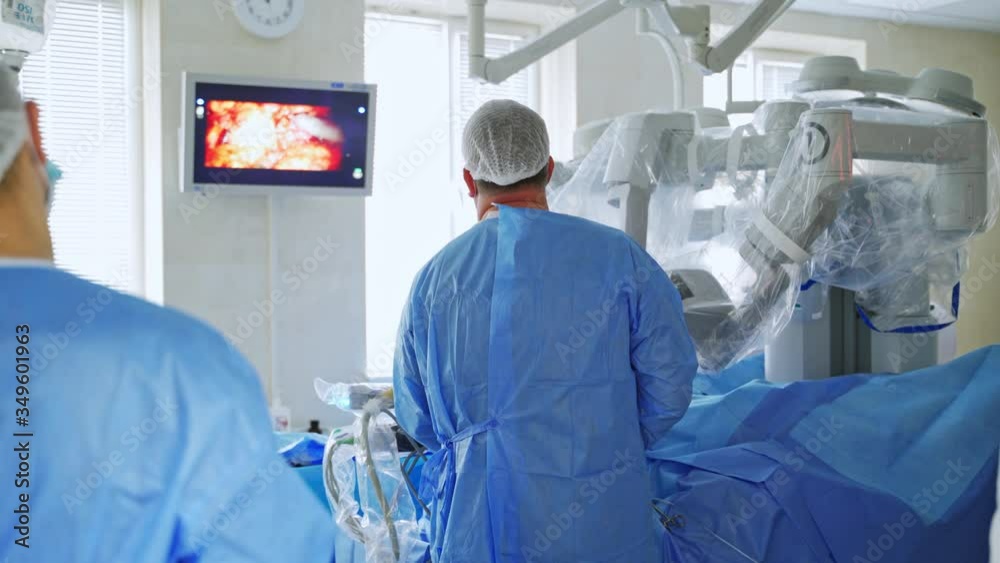 Robotic operation with minimally invasive involve. Operation by ...