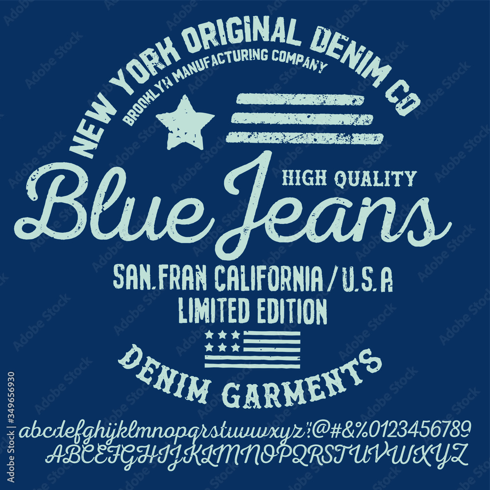 Vintage brush script lettering font, handwritten calligraphic alphabet ...