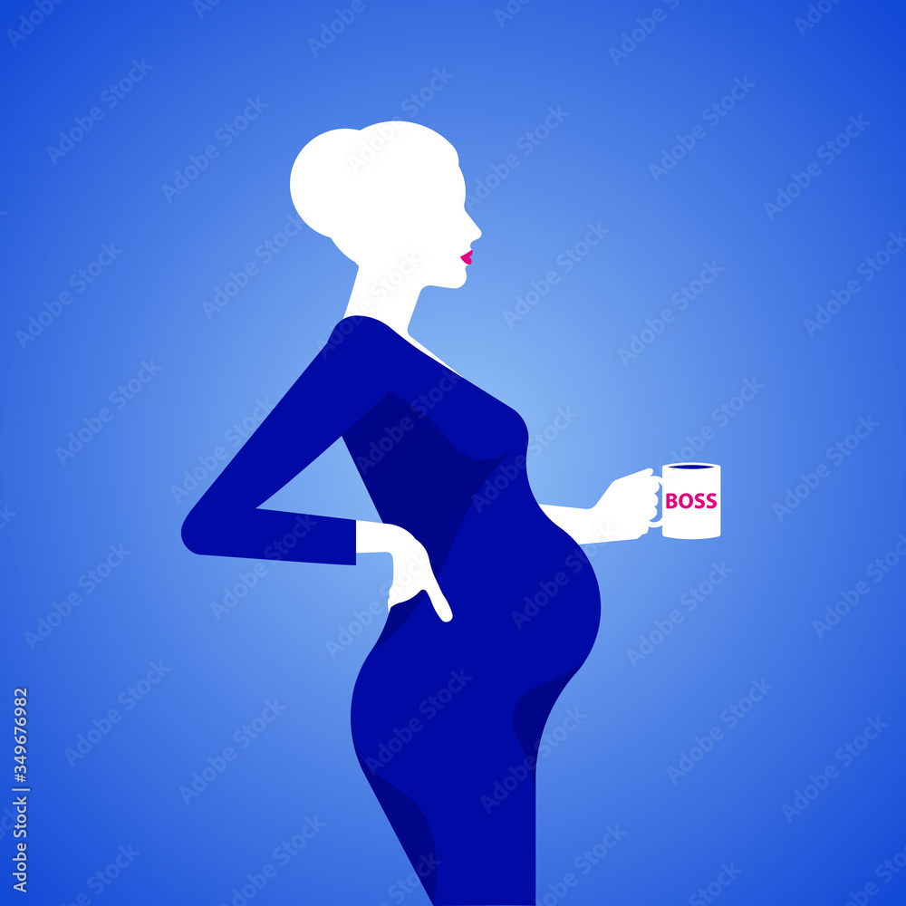 Woman Boss A Pregnant Business Woman Female Boss Work Life Balance woman-boss-a-pregnant-business-woman-female-boss-work-life-balance