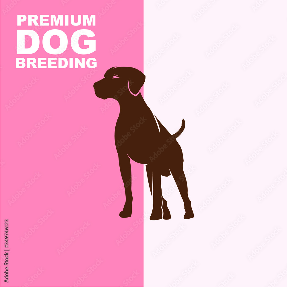 premium top breeding dog, smart and clever dog icons for company ...