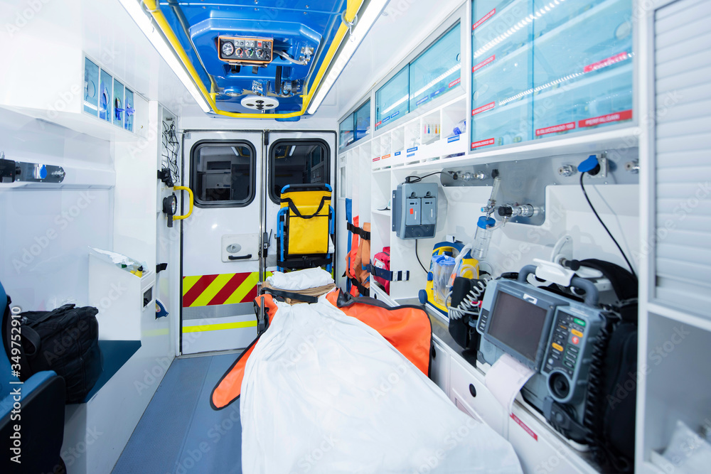 Inside Back Of Ambulance