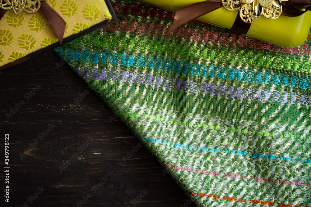 Hari Raya or Eid background with Malay Muslim traditional culture ...