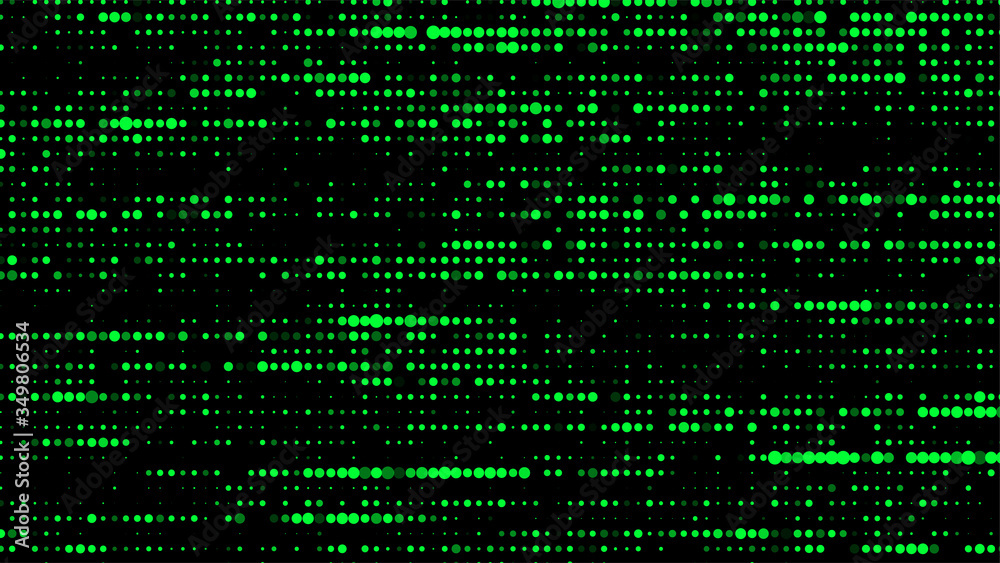 Matrix abstract glitch green background. Abstract green vector illustration. Stock Vector ...