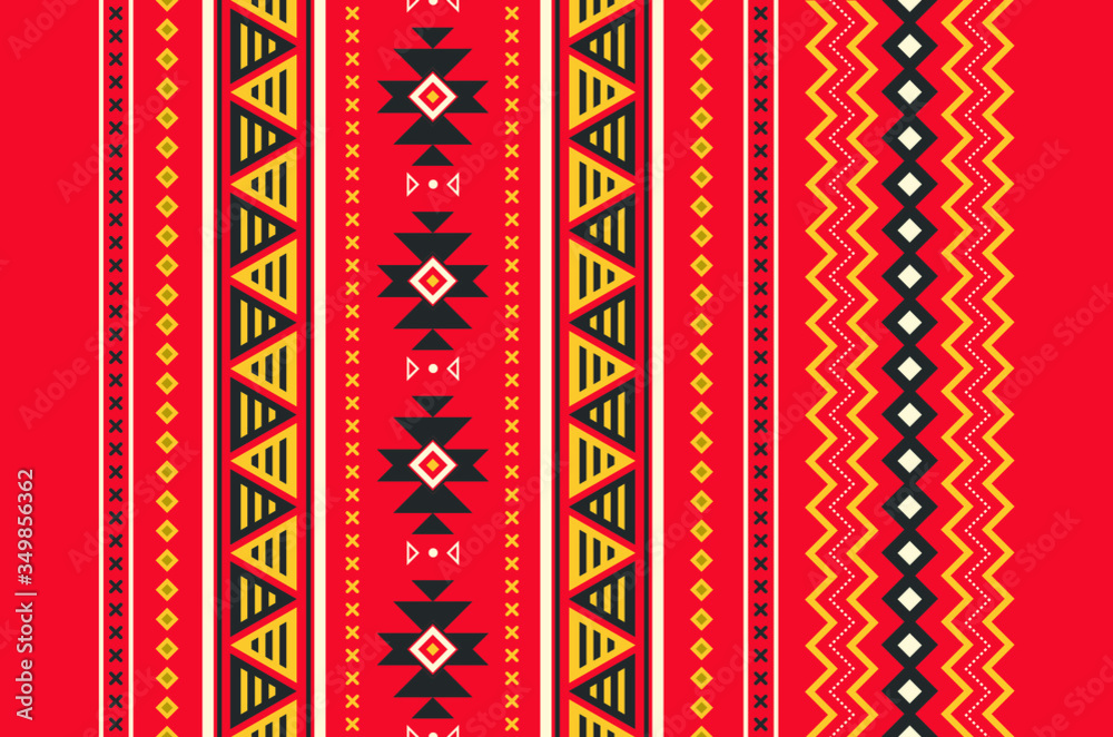 Iggorot Philippine Ethnic Group Pattern Stock Vector | Adobe Stock