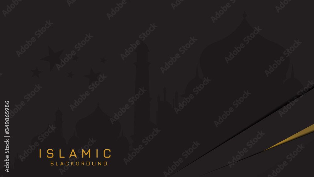 islamic background. vector illustration Stock Vector | Adobe Stock