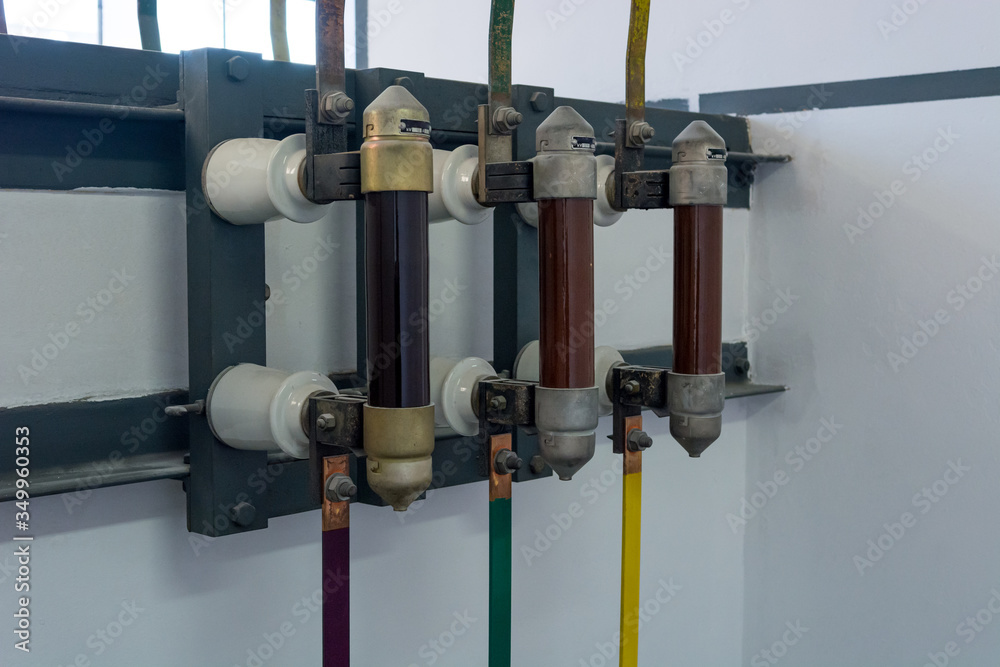 Old busbar protection ceramic fuses installed in active switchyard ...