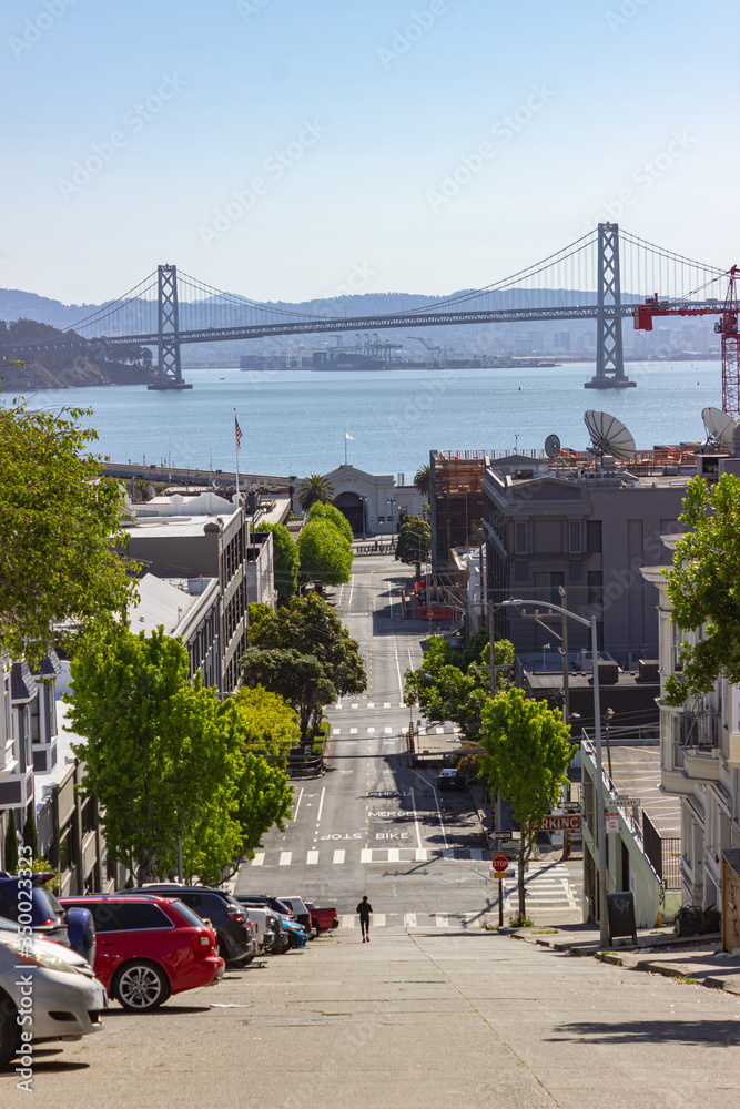 The new normal: empty streets in San Francisco due to sheltering in ...
