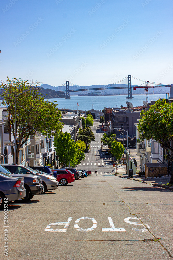 The new normal: empty streets in San Francisco due to sheltering in ...