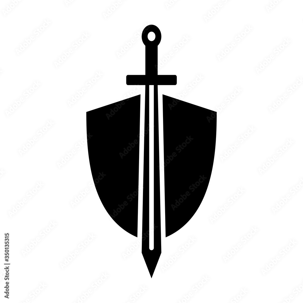 Sword And Shield Icon