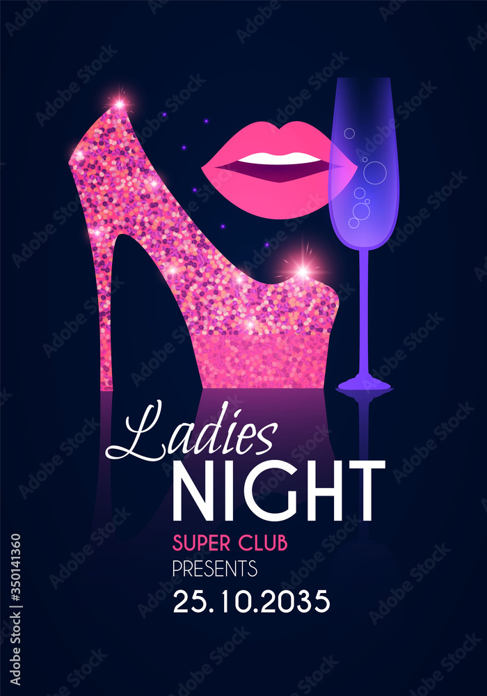 Ladies Night Poster Template