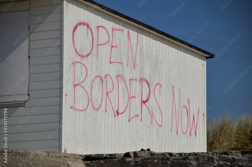Open borders now means a lot in this (every) period Stock Photo | Adobe ...