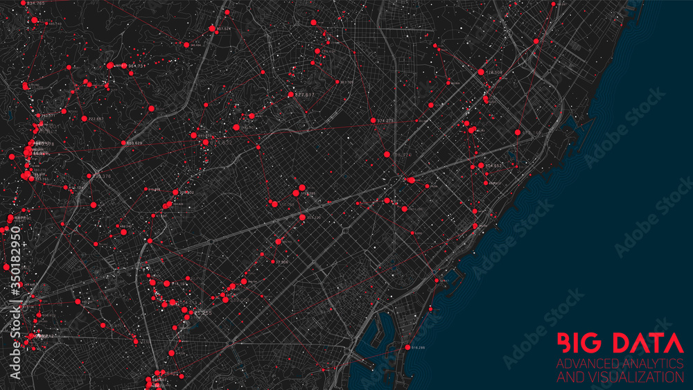 Big data in modern city. Abstract social information sorting ...