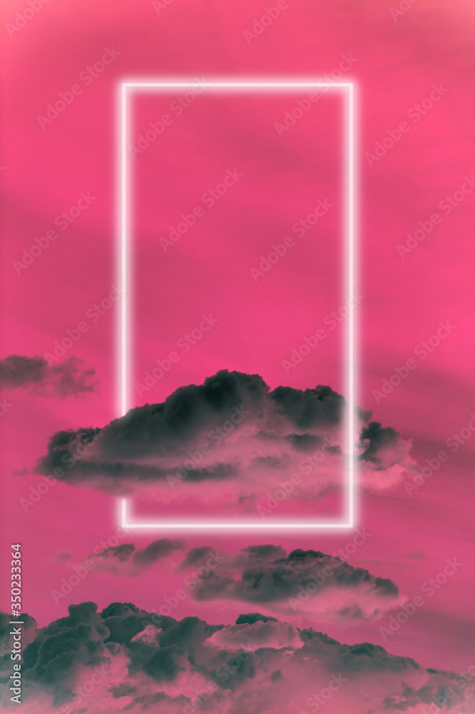 Bright Neon Colors Background Tumblr