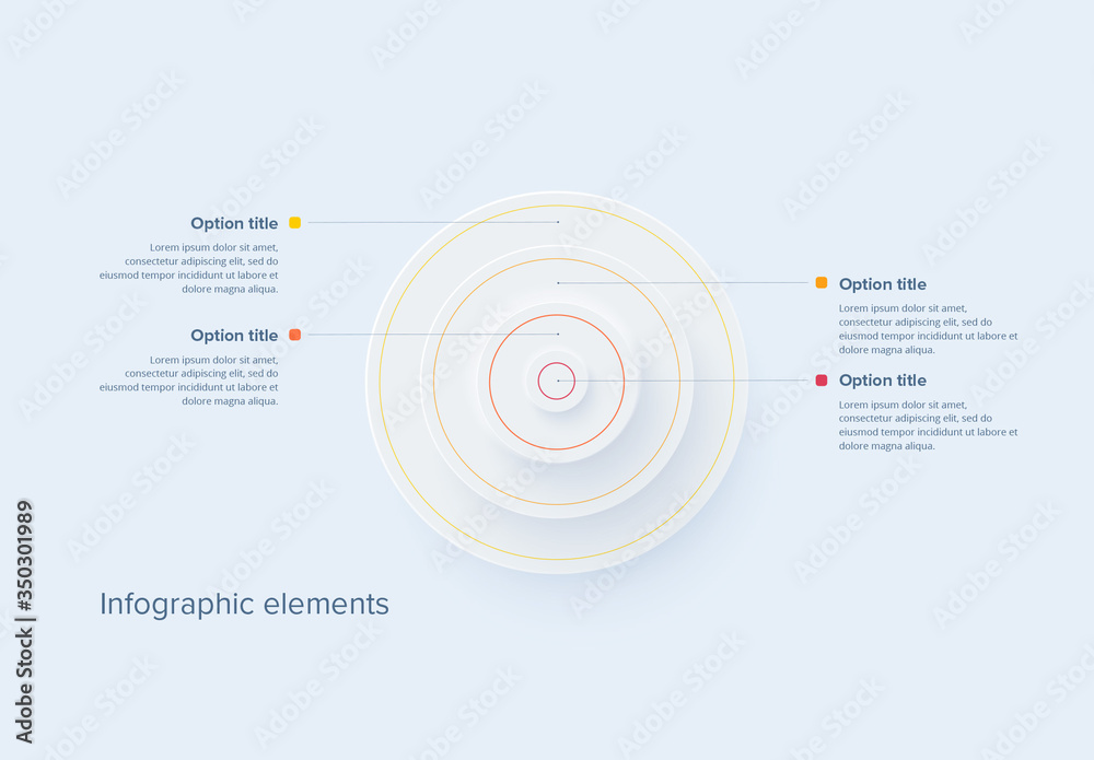4 Step Infographic Layout Stock Template | Adobe Stock