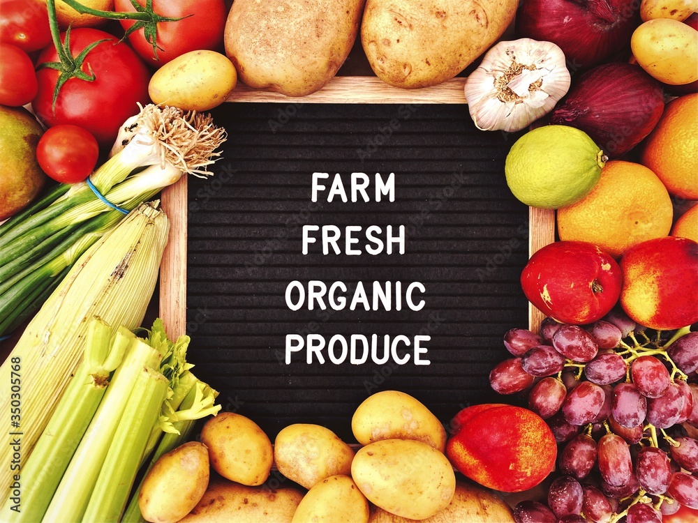 Farmers Market Produce Signs