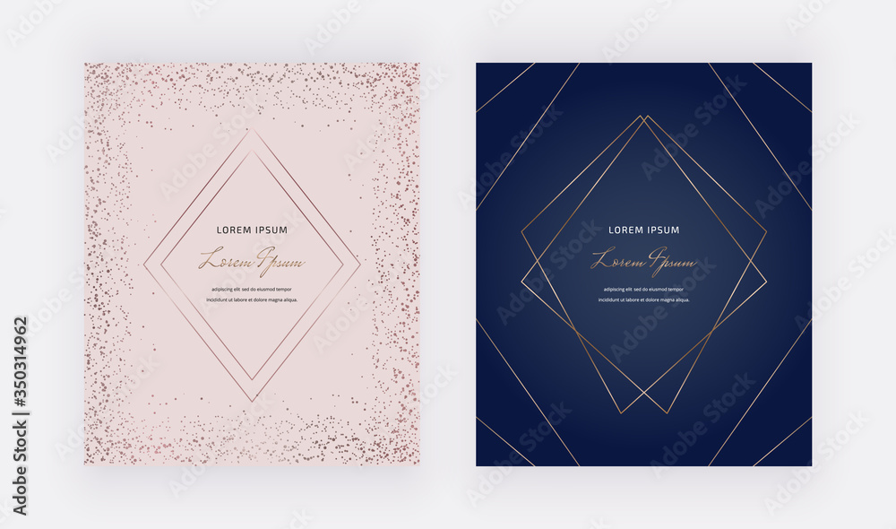 Blue And Pink Borders And Frames