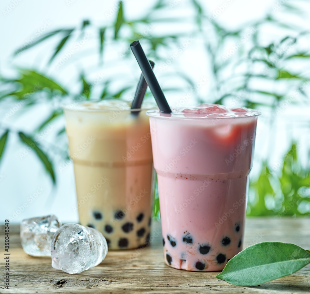iced bubble tea Stock Photo | Adobe Stock
