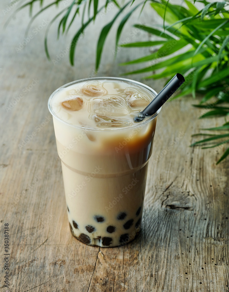 iced bubble tea Stock Photo | Adobe Stock