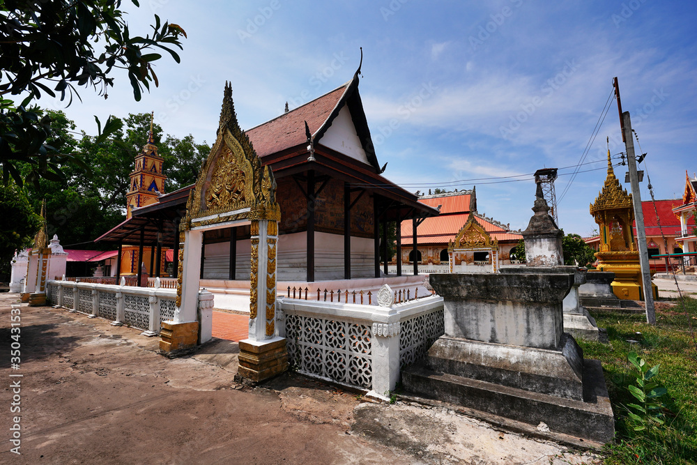 Wat Photharam an old temple built since reign of King Rama III by ...
