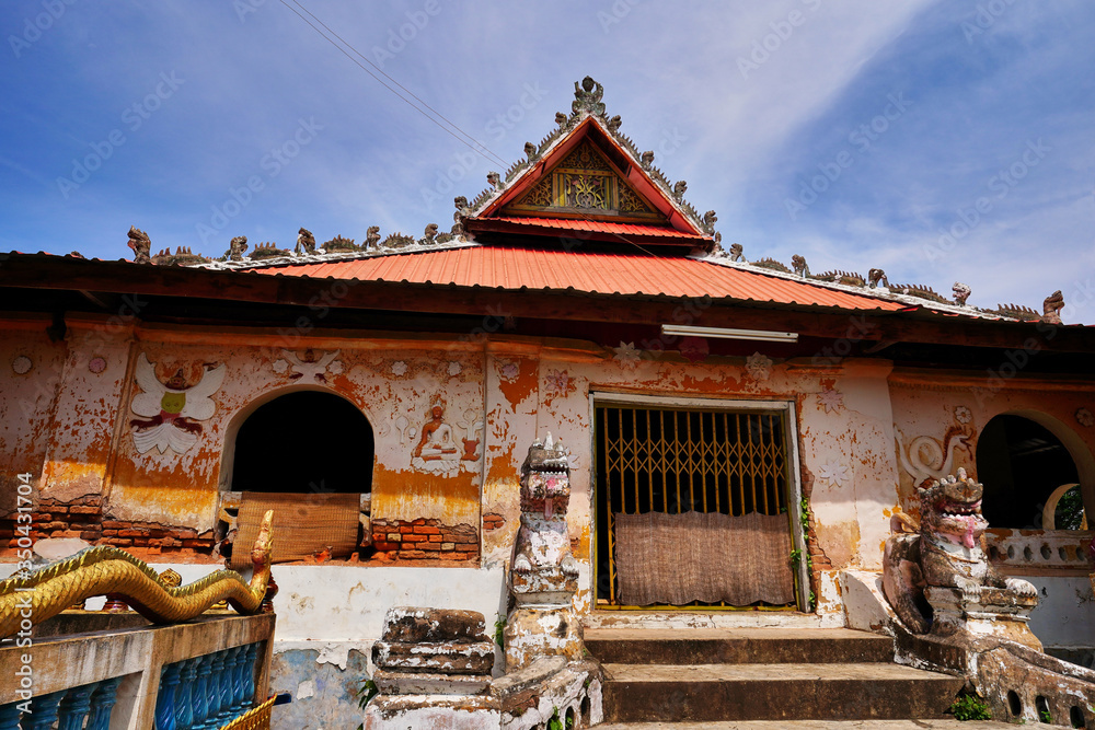 Wat Photharam an old temple built since reign of King Rama III by ...