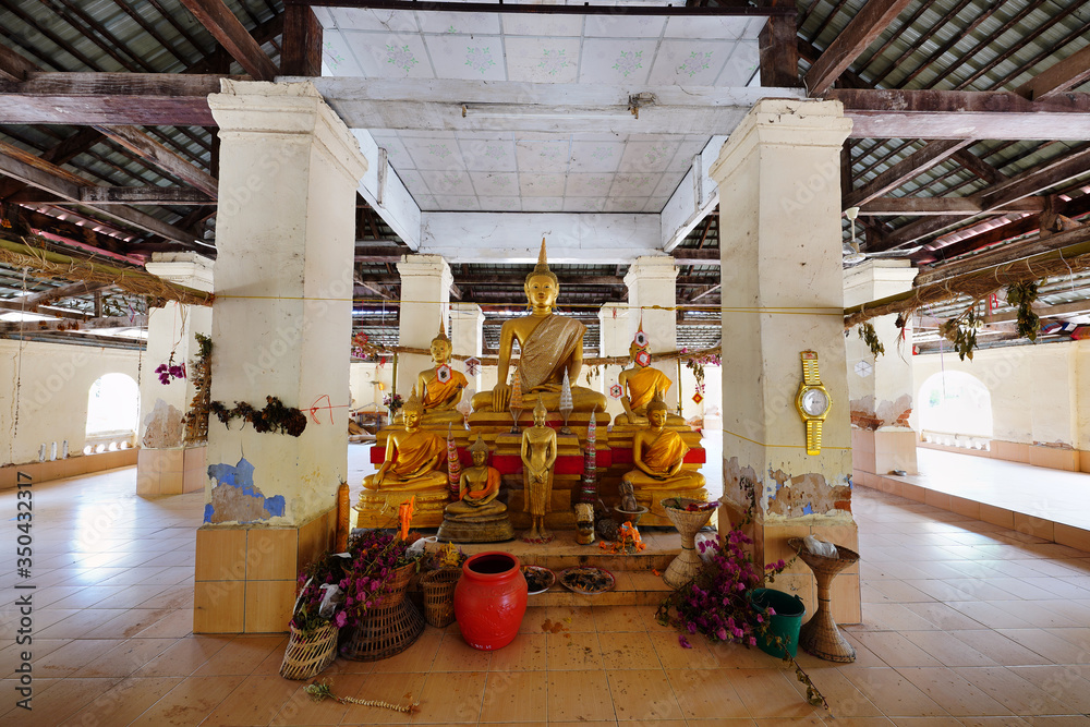 Wat Photharam an old temple built since reign of King Rama III by ...