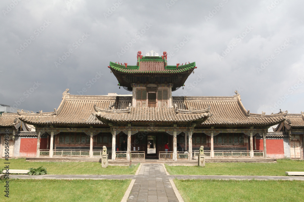Winter Palace of the Bogd Khan or the Bogd Khan Palace Museum in ...