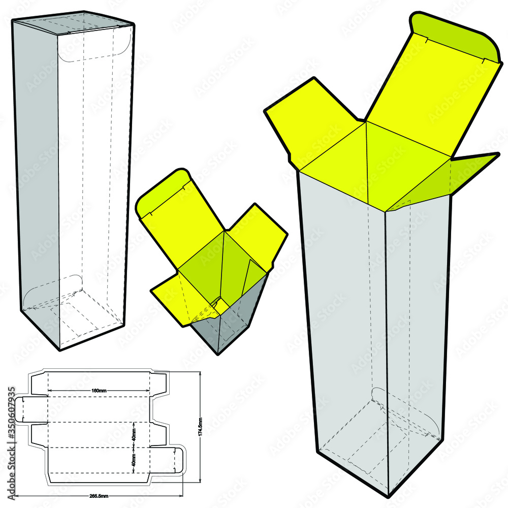 Simple Packaging Box Internal Measurement 4x4 16cm And Die cut simple-packaging-box-internal-measurement-4x4-16cm-and-die-cut