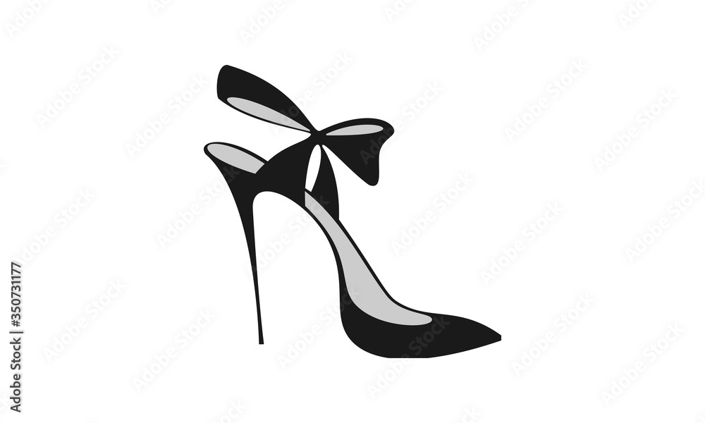High heels simple luxury vector Stock Vector | Adobe Stock