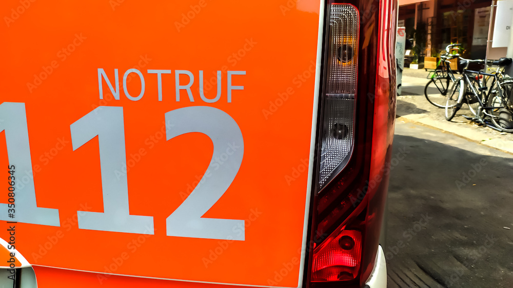 Fire Department and Ambulance first aid. 112 is the single European ...