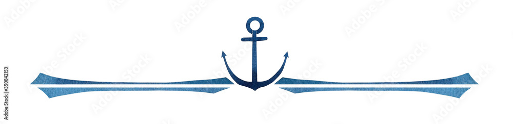 Divider Line Clip Art Blue