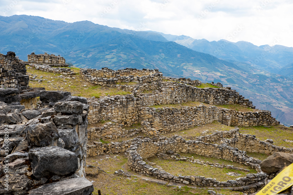 Kuélap or Cuélap is a walled settlement located in the mountains near ...