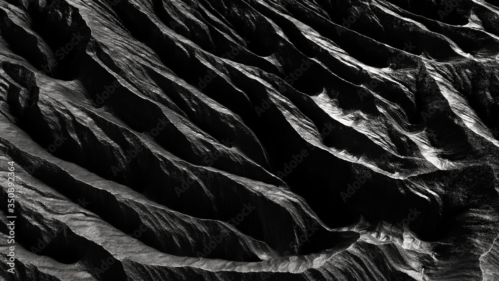 Abstract black rock texture and background, Rock texture,,3d rendering ...