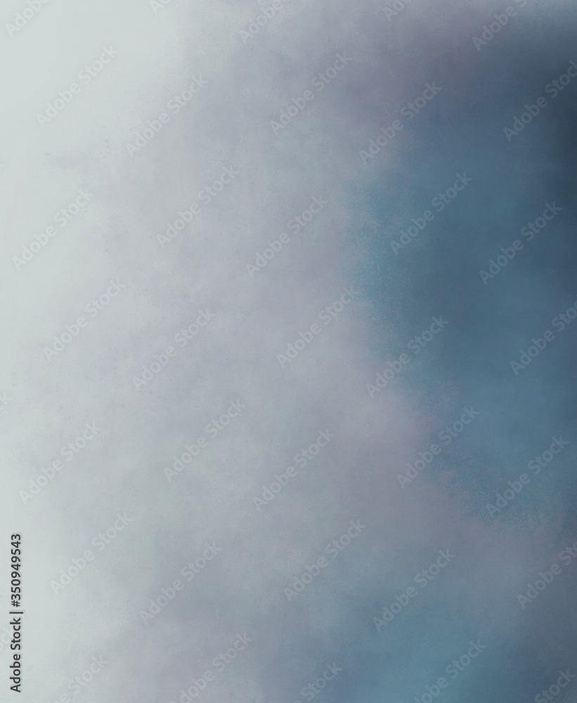 Abstract fog background. Pastel color with blue and gray mist, smoke ...