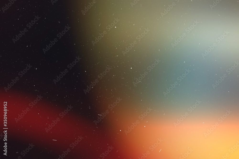 Lens Optical Flare Film Dust Overlay Effect Vintage Abstract Bokeh and ...
