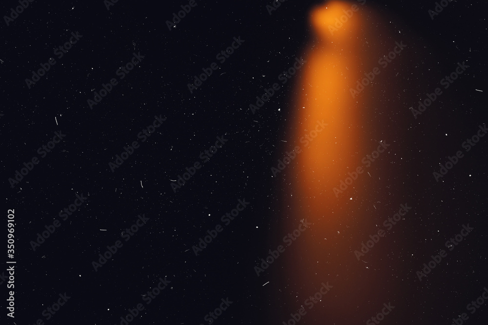 Lens Optical Flare Film Dust Overlay Effect Vintage Abstract Bokeh and ...