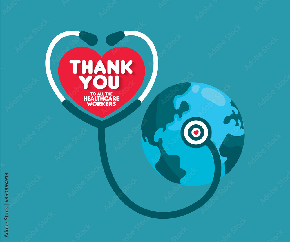 Thank You to all the healthcare workers. Thank you doctors and Nurses ...
