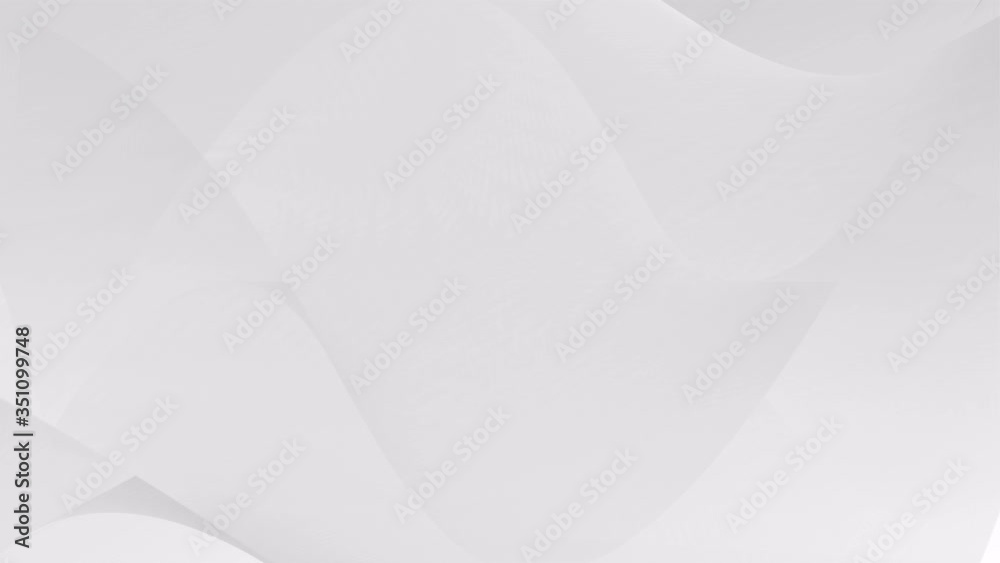 Abstract Architecture Background. White Circular sound wave simple loop . 3d Rendering circles ...