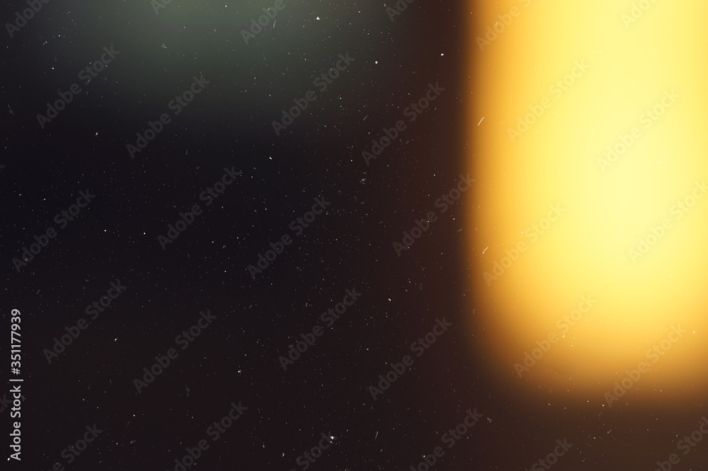 Lens Optical Flare Film Dust Overlay Effect Vintage Abstract Bokeh and ...