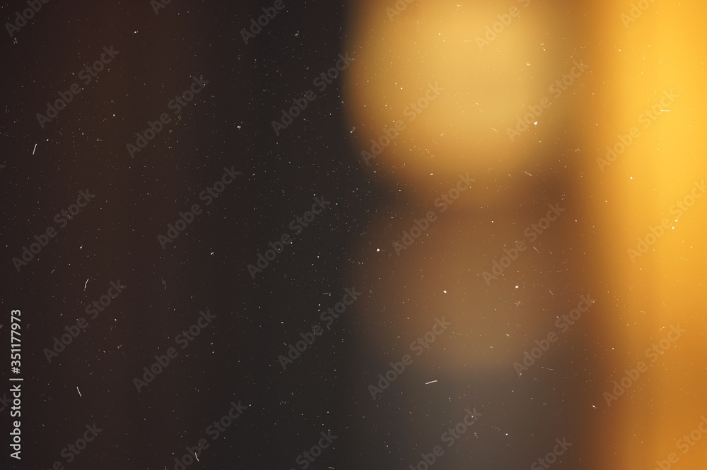 Lens Optical Flare Film Dust Overlay Effect Vintage Abstract Bokeh and ...