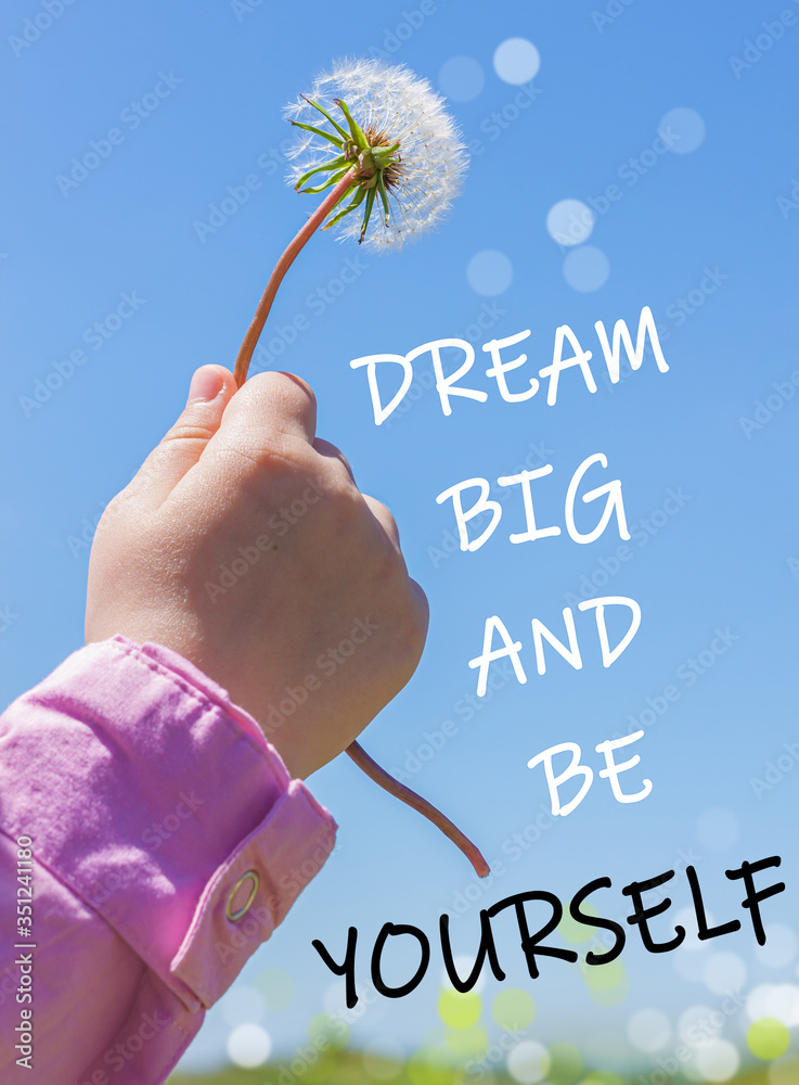 Dandelion Wallpaper With Quote