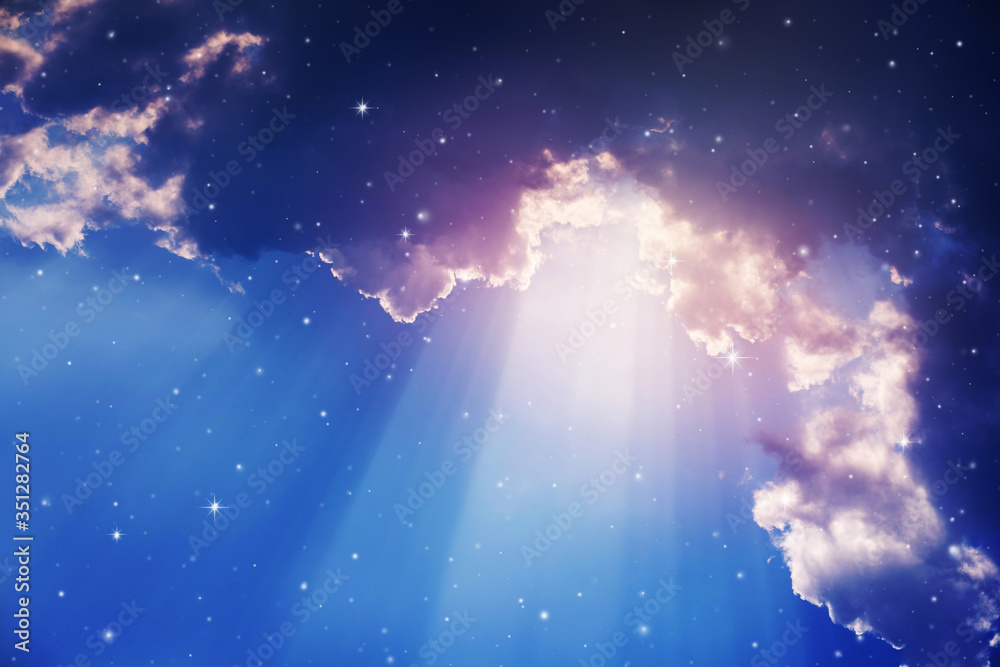 night sky with stars. Stock Photo | Adobe Stock