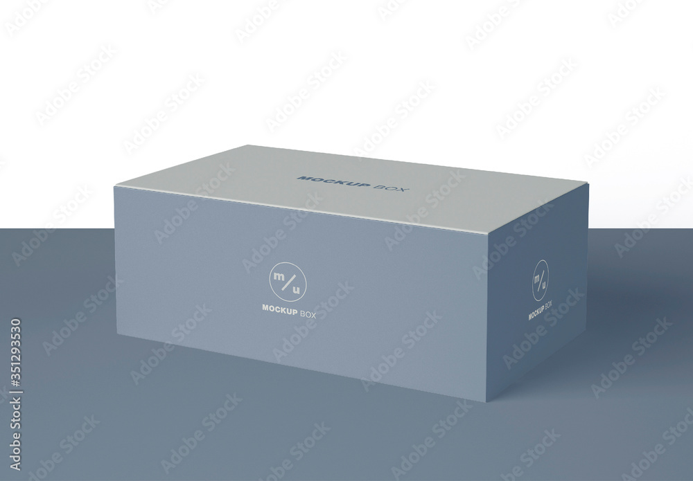 Box Packaging Mockup Stock Template | Adobe Stock