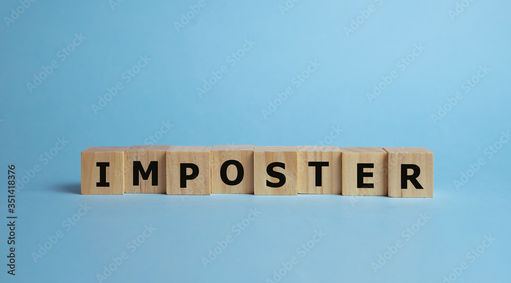 Imposter Syndrome, Mental Health quotes, words typography view ...