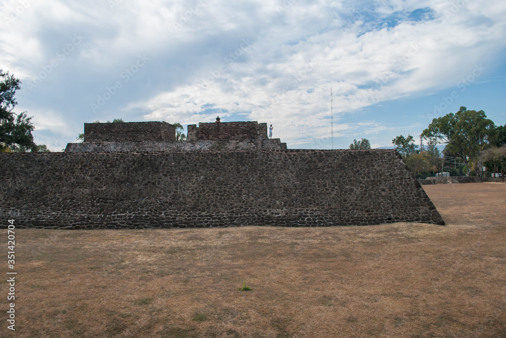 Teopanzolco, Cuernavaca, Morelos, Mexico 2013 View of the Great ...