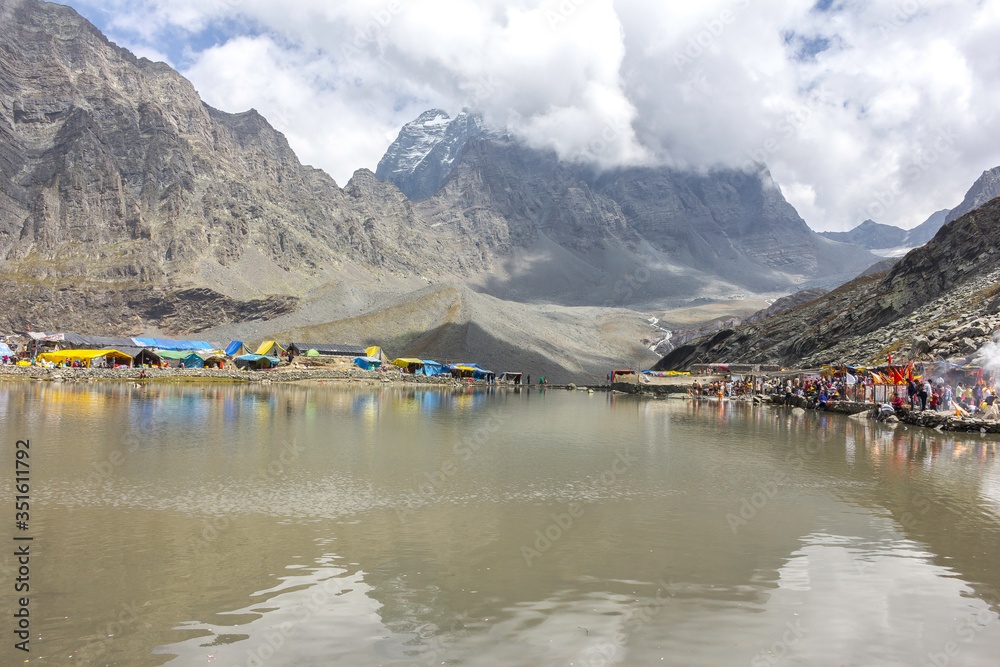 Mount Manimahesh and shiva Kund the adobe of Bhagwan Shankar where you ...