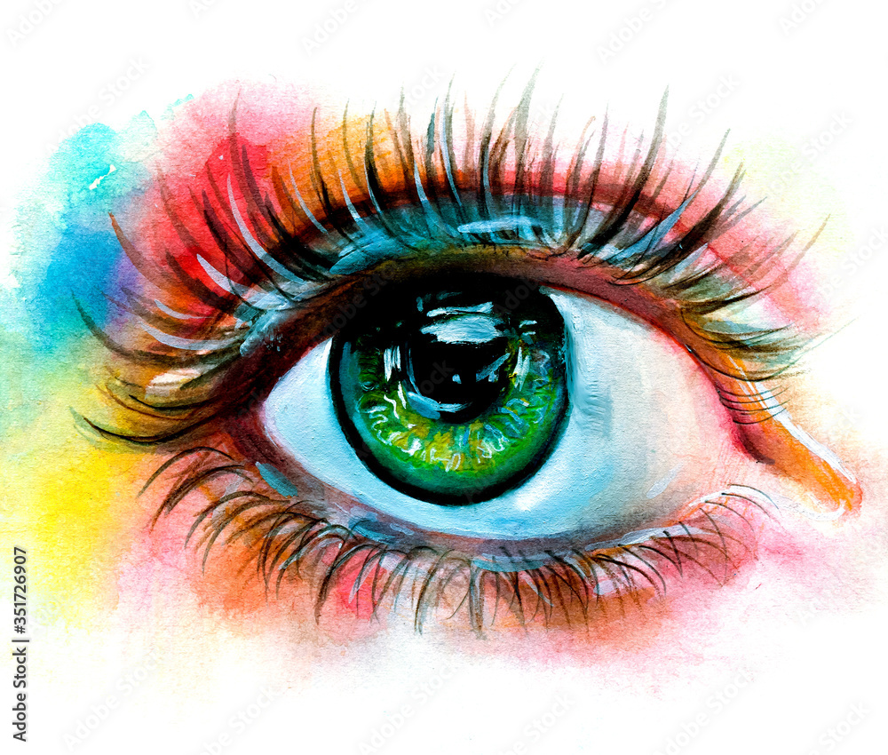 Eye Watercolor