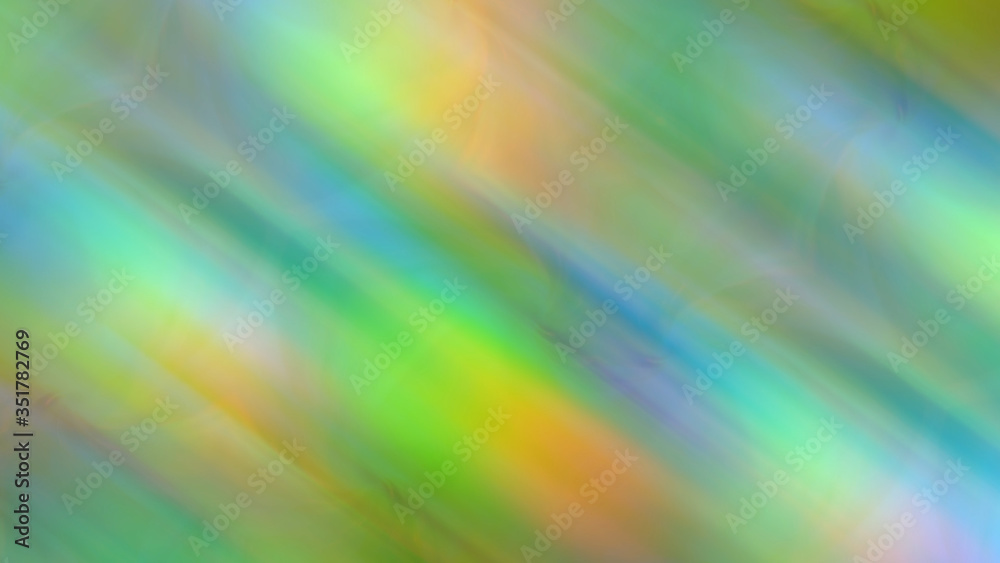 Abstract blurred pastel background with green and yellow spots Stock ...