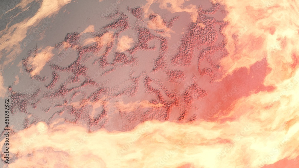 texture of a distant planet, texture of an exo-planet, realistic ...